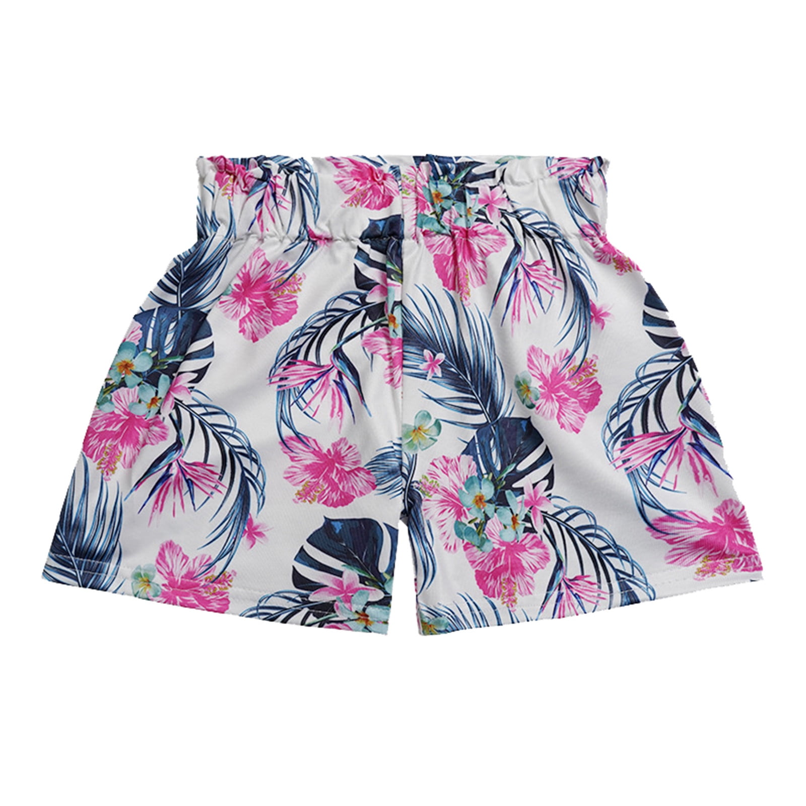 Cartoon Prints Beach Kids Girls Bathing Suit Toddler Swim Shorts Boys ...