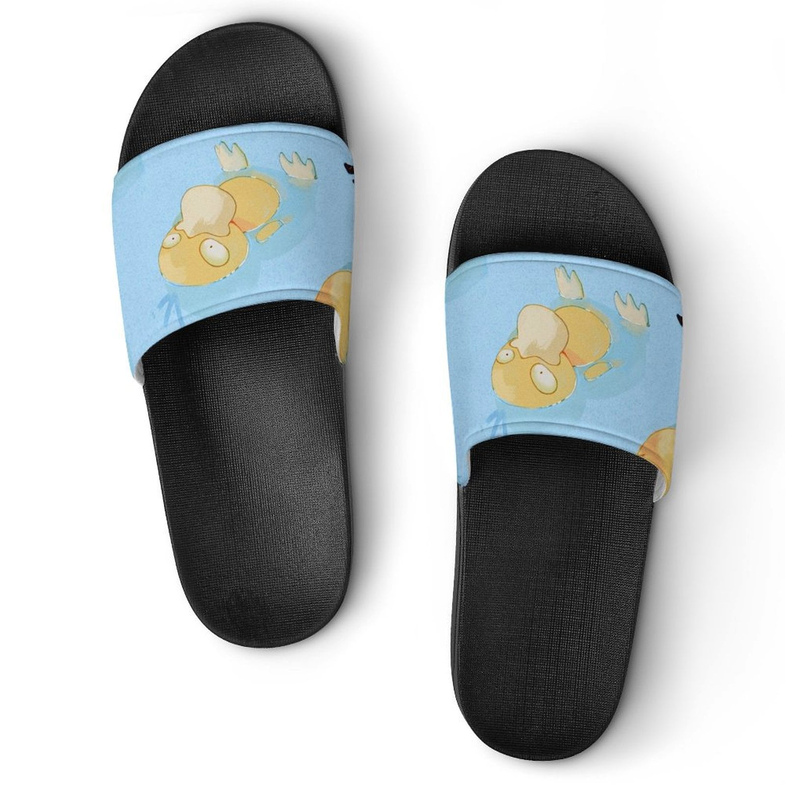 Cartoon Psyduck Slippers for Men and Women,Beach Sandals,House Slides ...