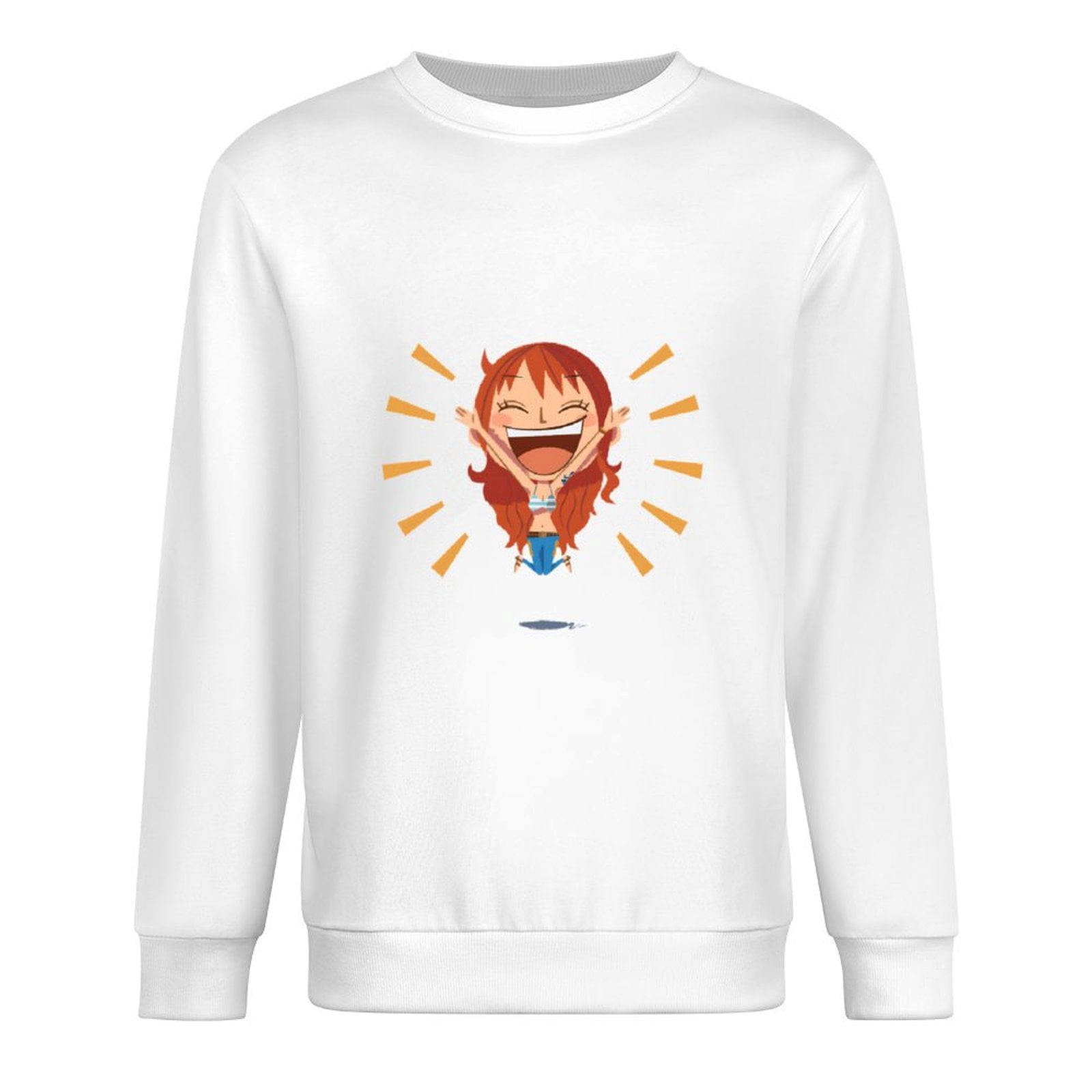 Cartoon Pullover One Piece Hoodies Halloween Gifts Pullover Sweatshirts ...
