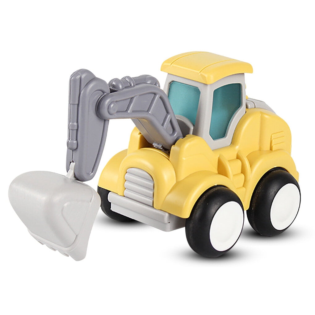 Cartoon Push\-type Engineering Construction Vehicles Toy Decoration ...