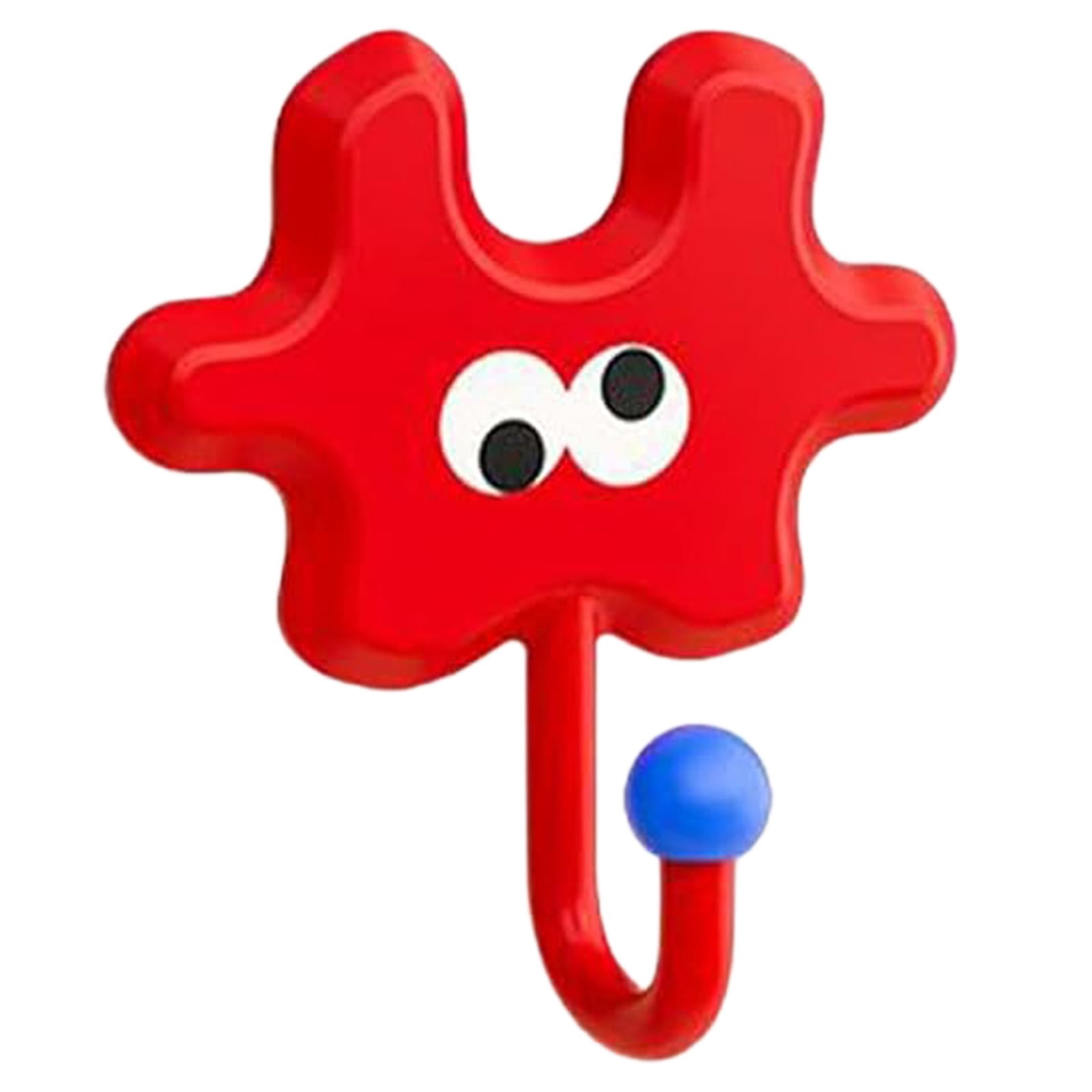 Cartoon Puzzle Adhesive Wall Hooks,No Drill,Easy Installation Adhesive ...