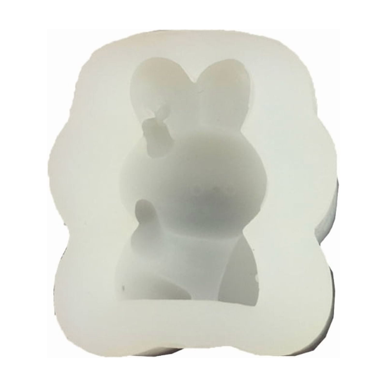 Cartoon Rabbit Shaped Fondant Cake Decorating Silicone Mold Chocolate ...