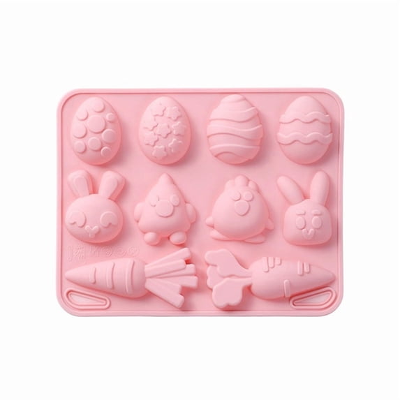 Cartoon Rabbit and Carrot Silicone Molds - Fun Baking & Soap Making ...