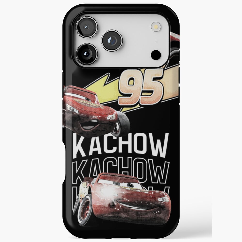 Cartoon Race Car Movie Art Cover for iPhone 11 12 13 14 15 16 17 Pro ...