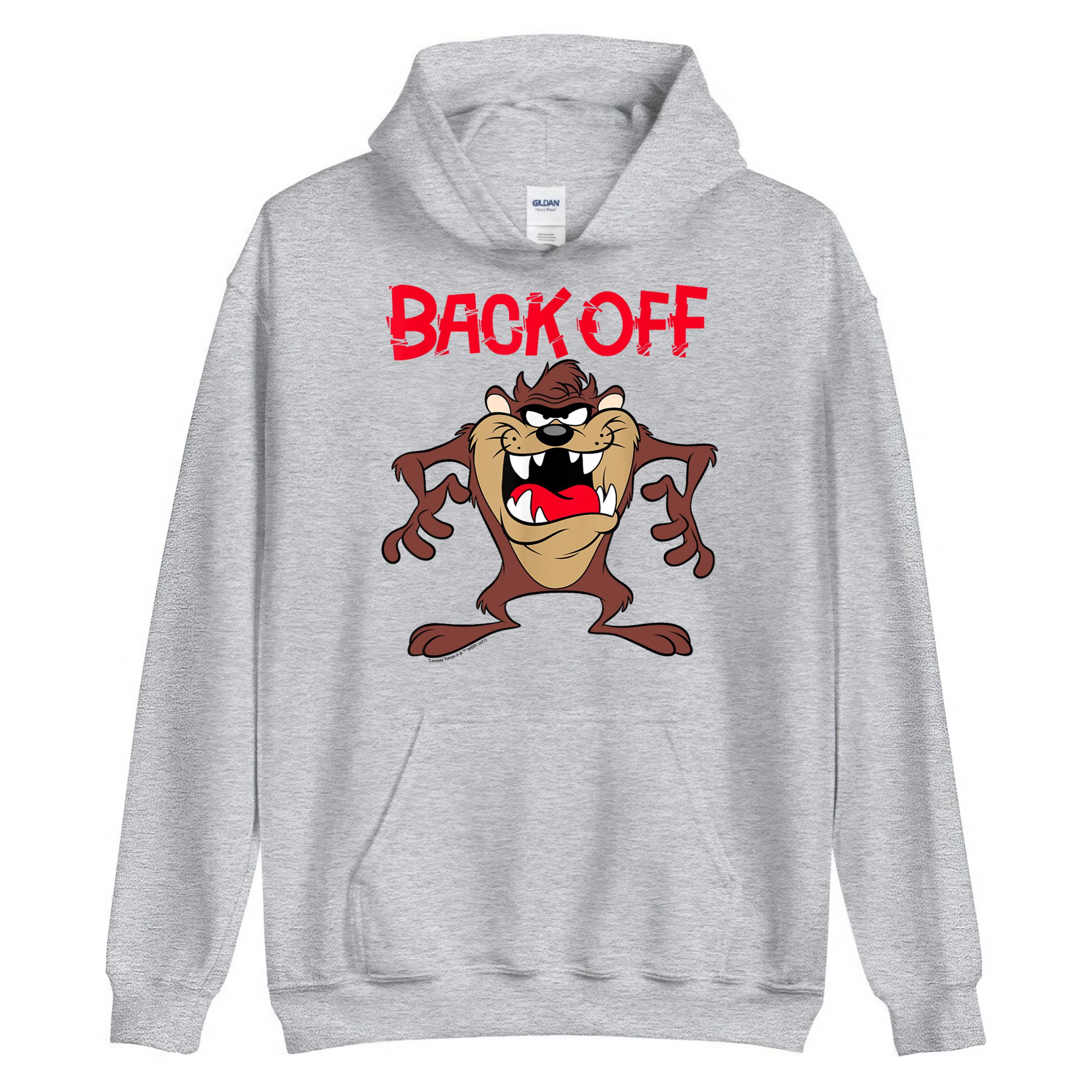 Cartoon Rage Back Off Graphic Shirt, Retro Animated Character Style Tee ...
