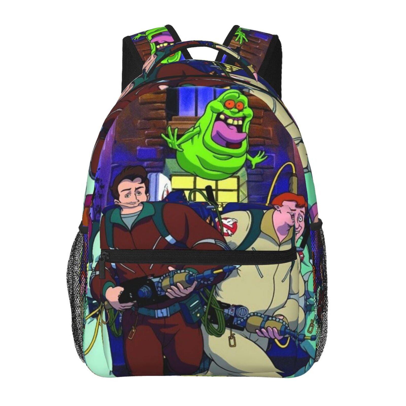 Cartoon Real Ghostbusters Laptop Backpack Daypack Large Capacity ...