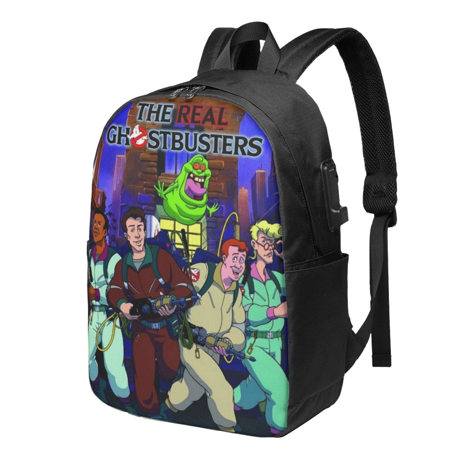 Cartoon Real Ghostbusters Laptop Backpack Daypack School Student ...