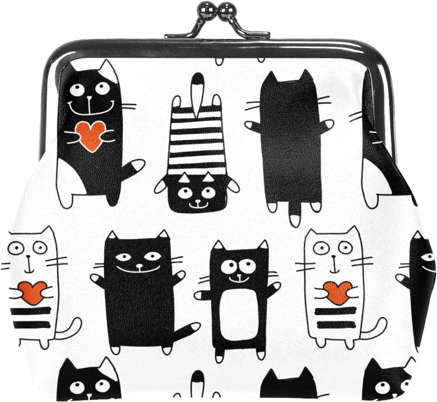 Cartoon Red Cherry Pink Heart Buckle Coin Purse - Walmart.com