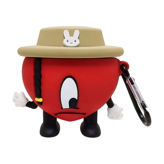 Cartoon Red Heart for Apple Airpods Pro 2 Wireless Earphone Protector for Airpods 1 2 3 Silicone ...