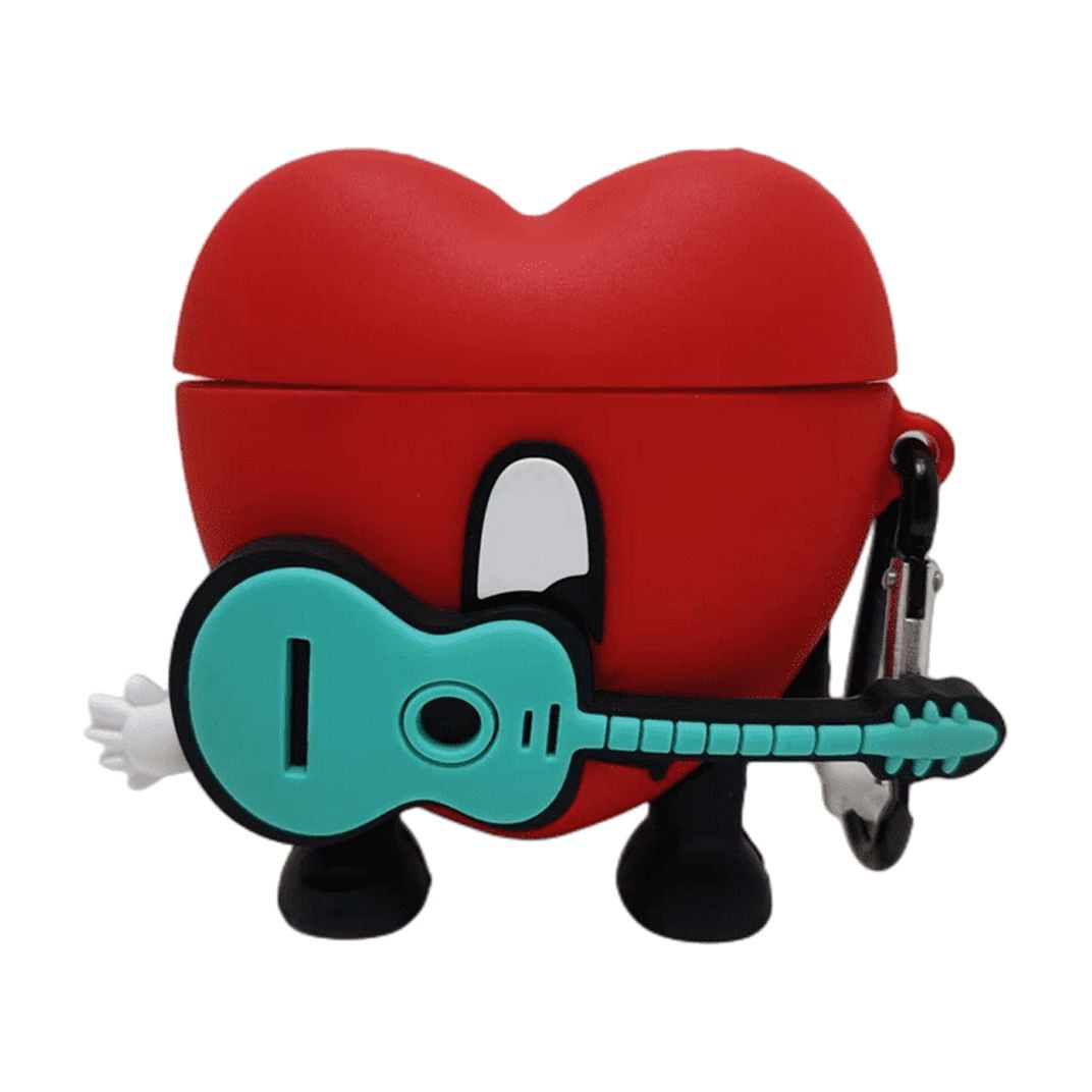 Cartoon Red Heart for Apple Airpods Pro 2 Wireless Earphone Protector ...