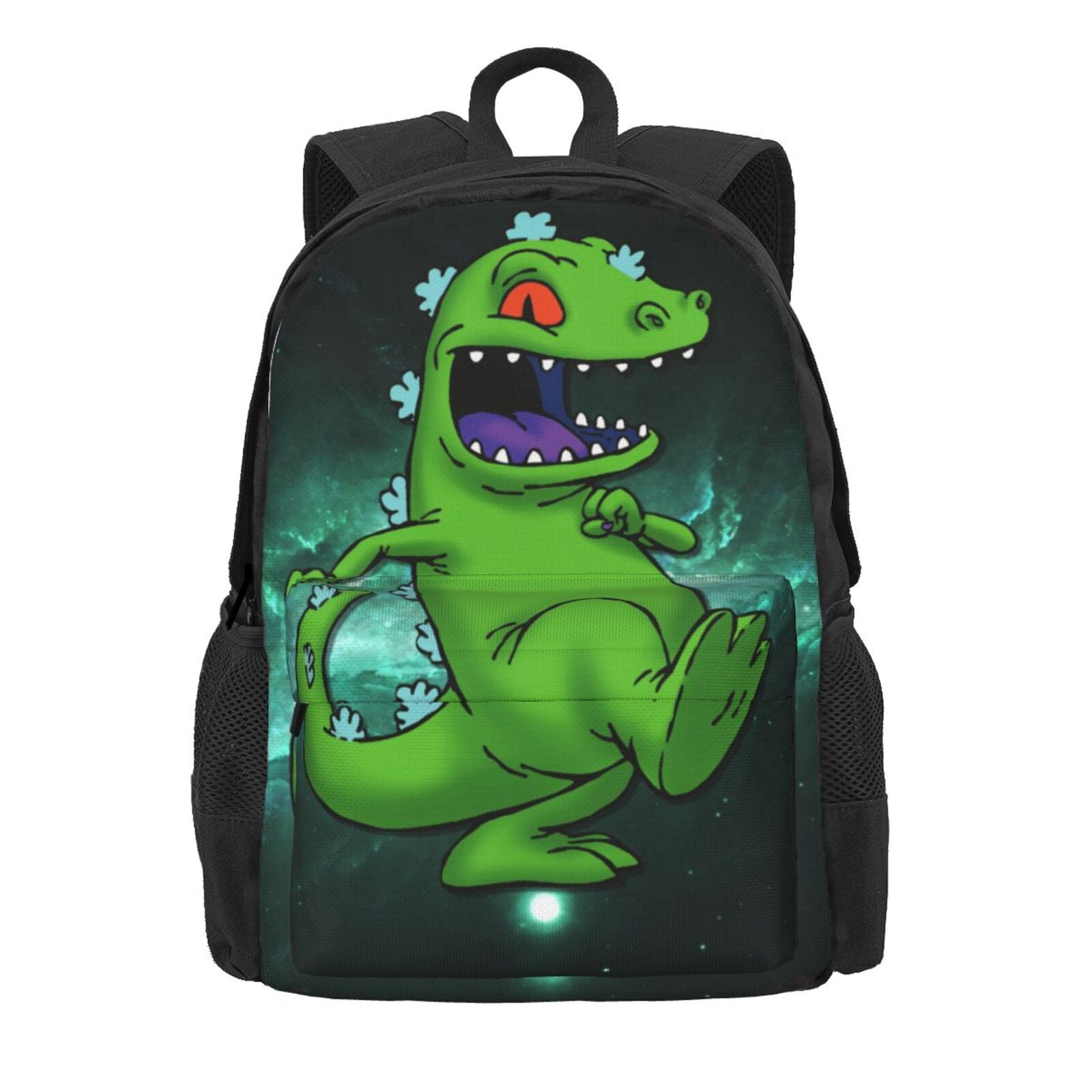Cartoon Reptar Rugrats Backpack Lightweight Daypack Large Capacity ...