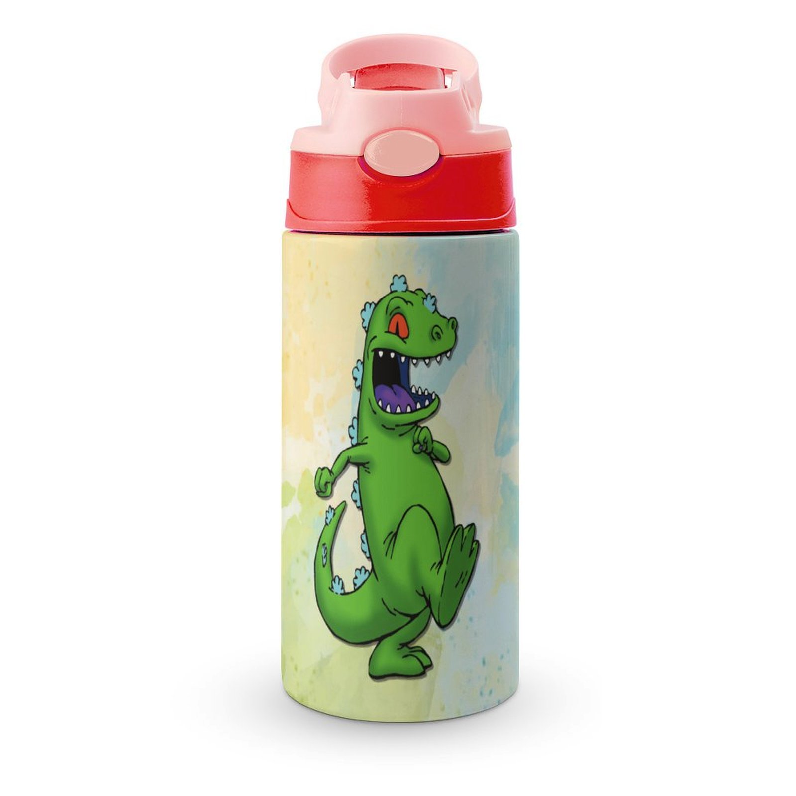 Cartoon Reptar Rugrats Children's Water Cup Vacuum Stainless Steel ...