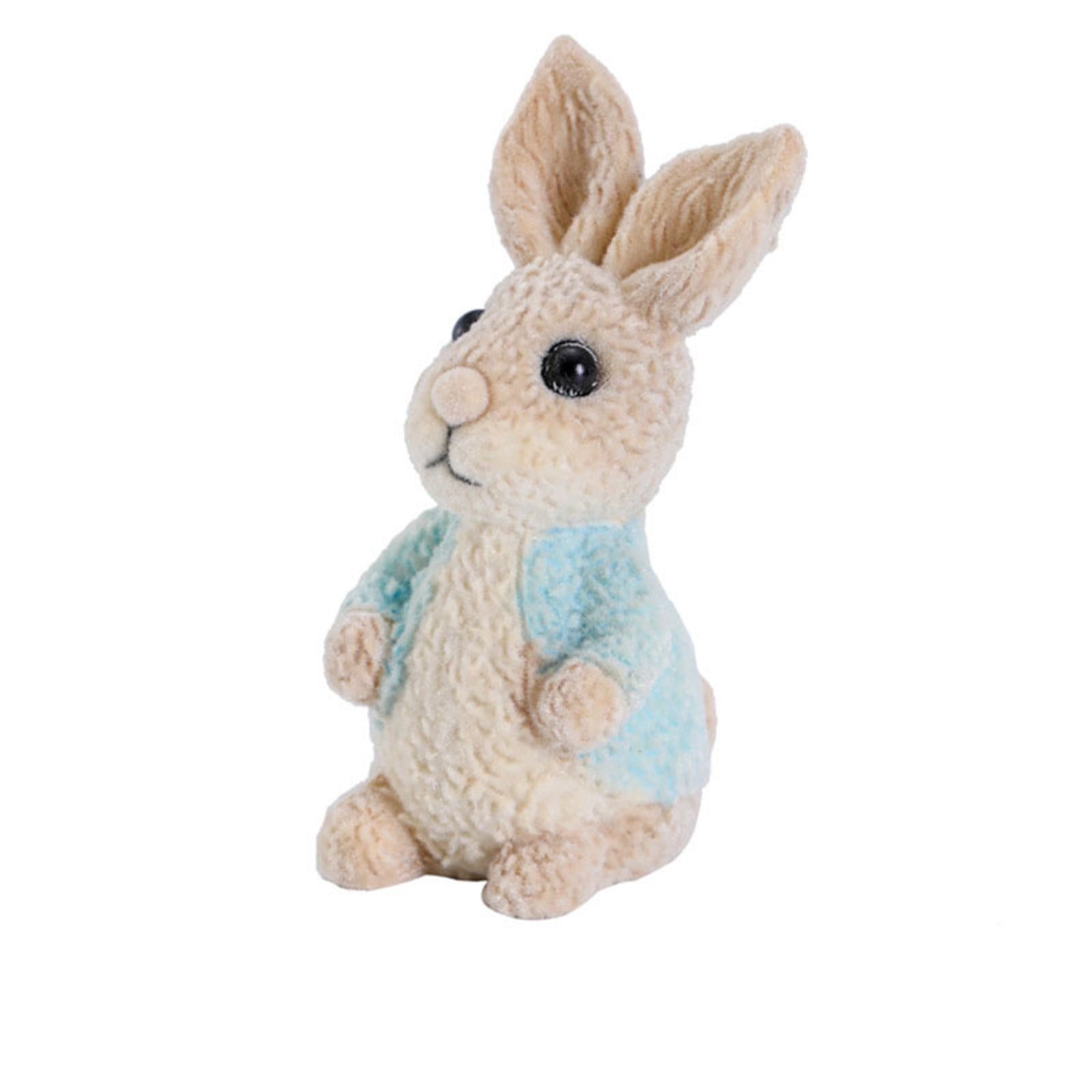 Cartoon Resin Bunnies Easter Bunny Resin Decor Set - Whimsical Cartoon ...