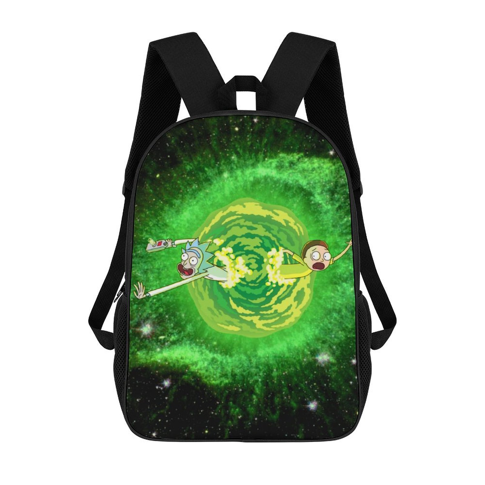 Cartoon Rick And Morty Backpack Casual Daypack School Bag Satchel ...