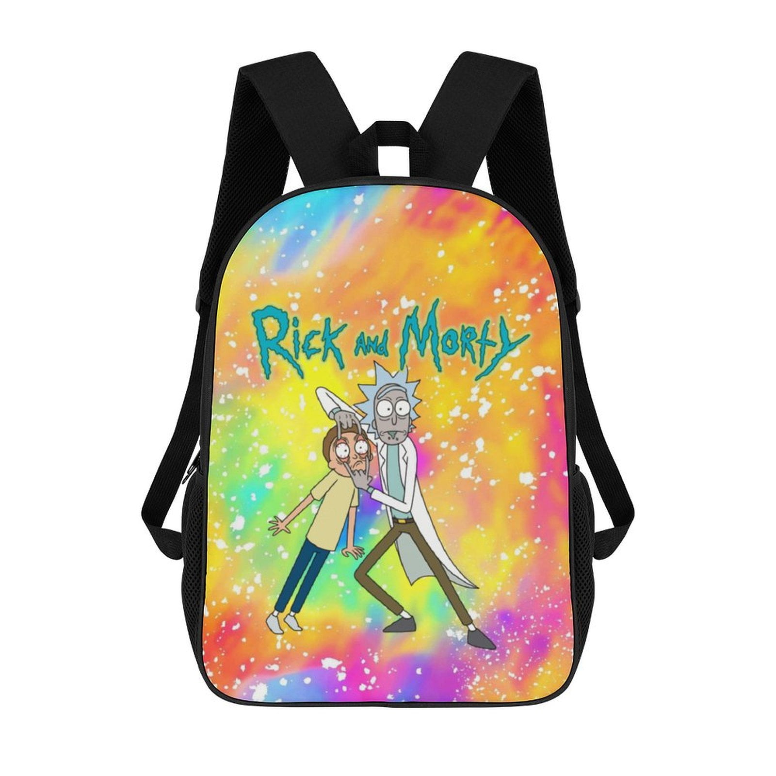 Cartoon Rick And Morty Unisex, Leisure Backpack for Adults ,17 Inch ...
