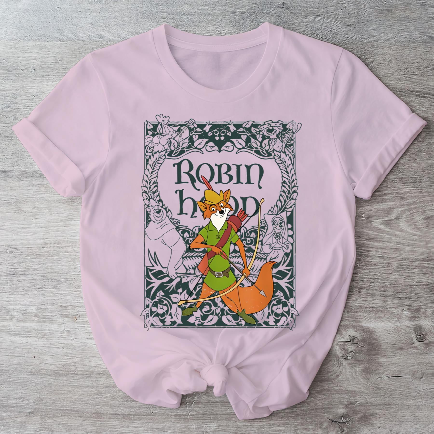Cartoon Robin Hood Graphic T-shirt, Magic Kingdom Design for Family ...