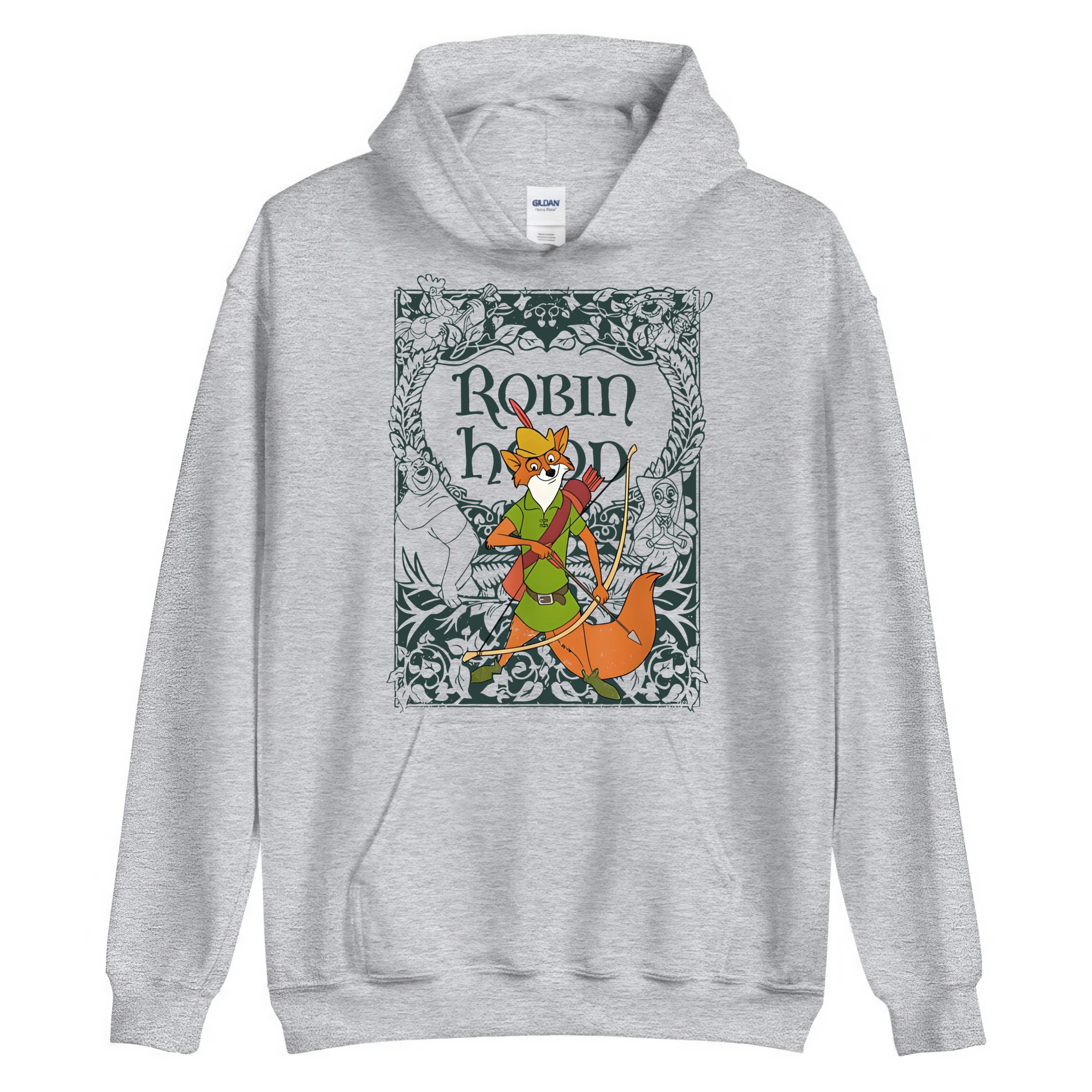Cartoon Robin Hood Graphic T-shirt, Magic Kingdom Design for Family ...