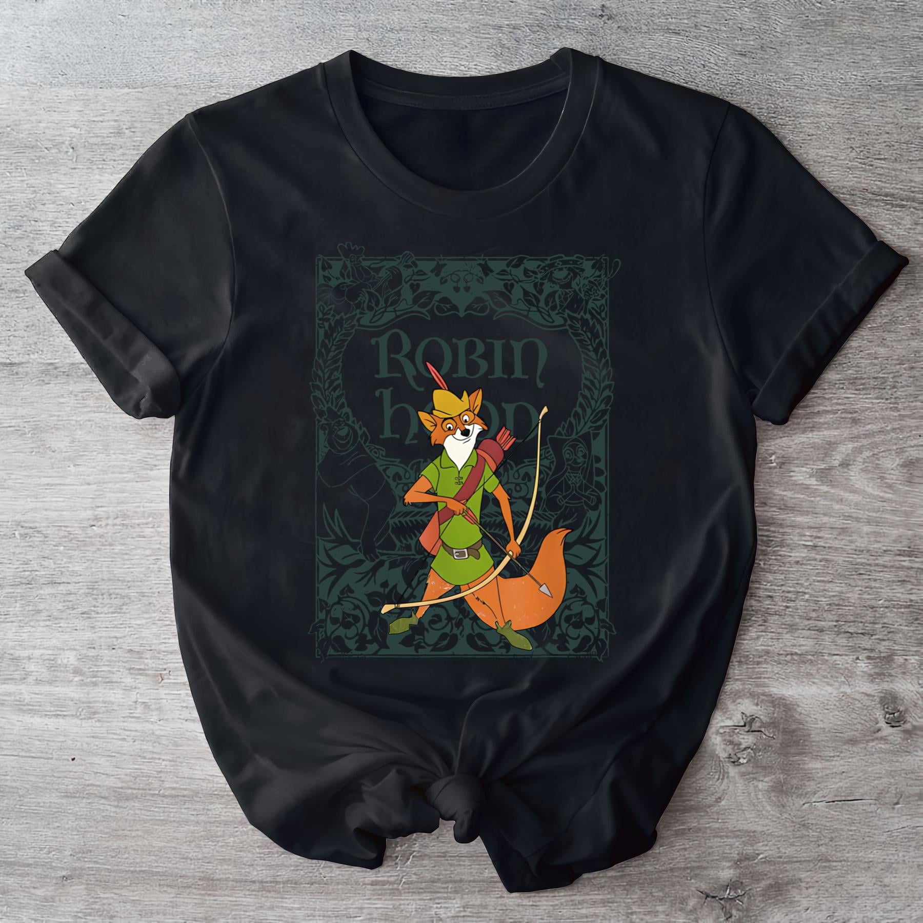 Cartoon Robin Hood Graphic T-shirt, Magic Kingdom Design for Family ...