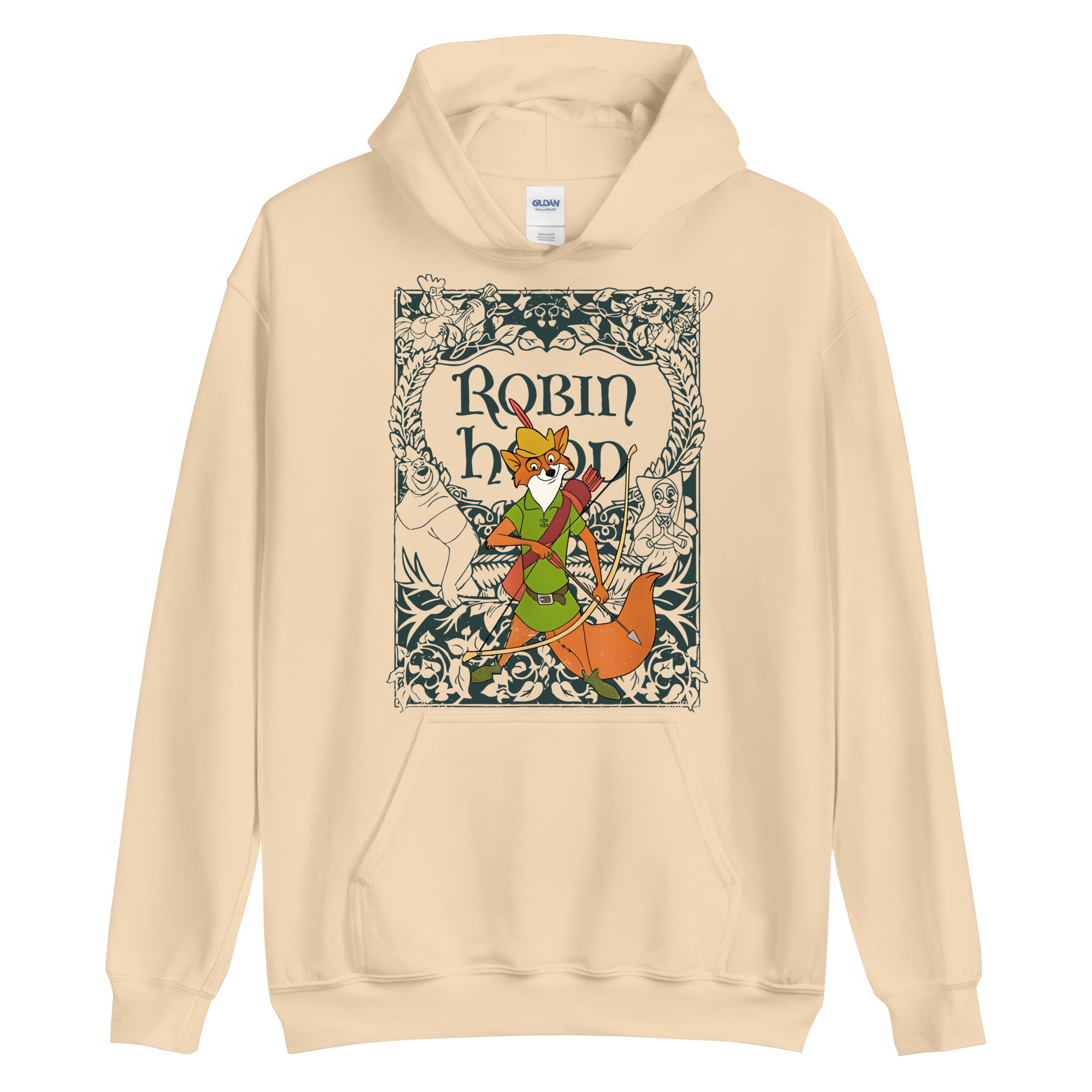 Cartoon Robin Hood Graphic T-shirt, Magic Kingdom Design for Family ...