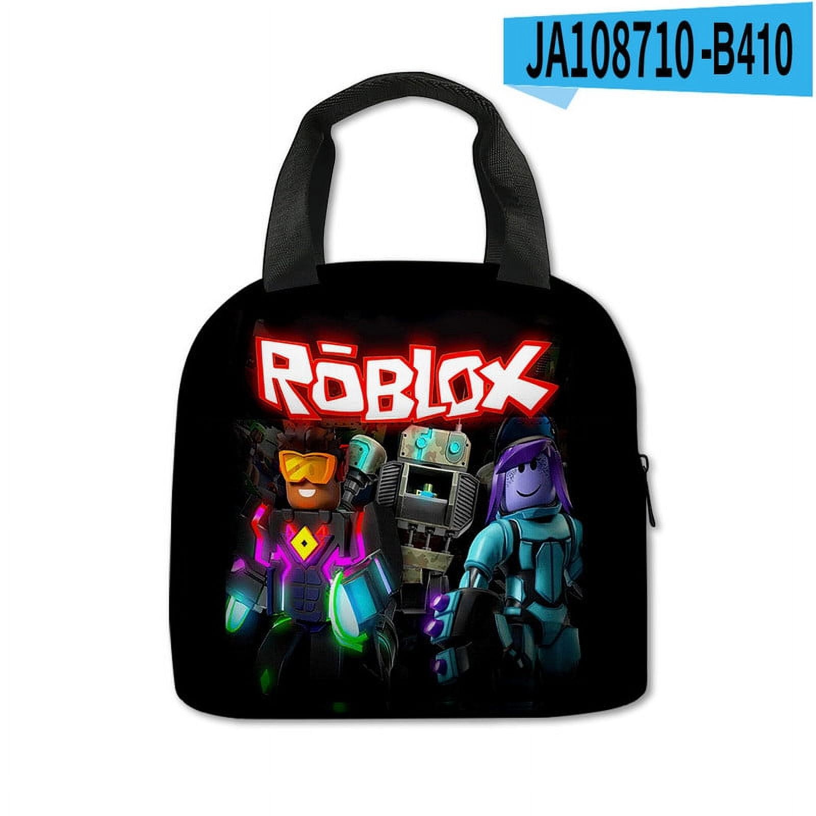 Cartoon Roblox thermal bag portable new lunch bag lunch box waterproof ...