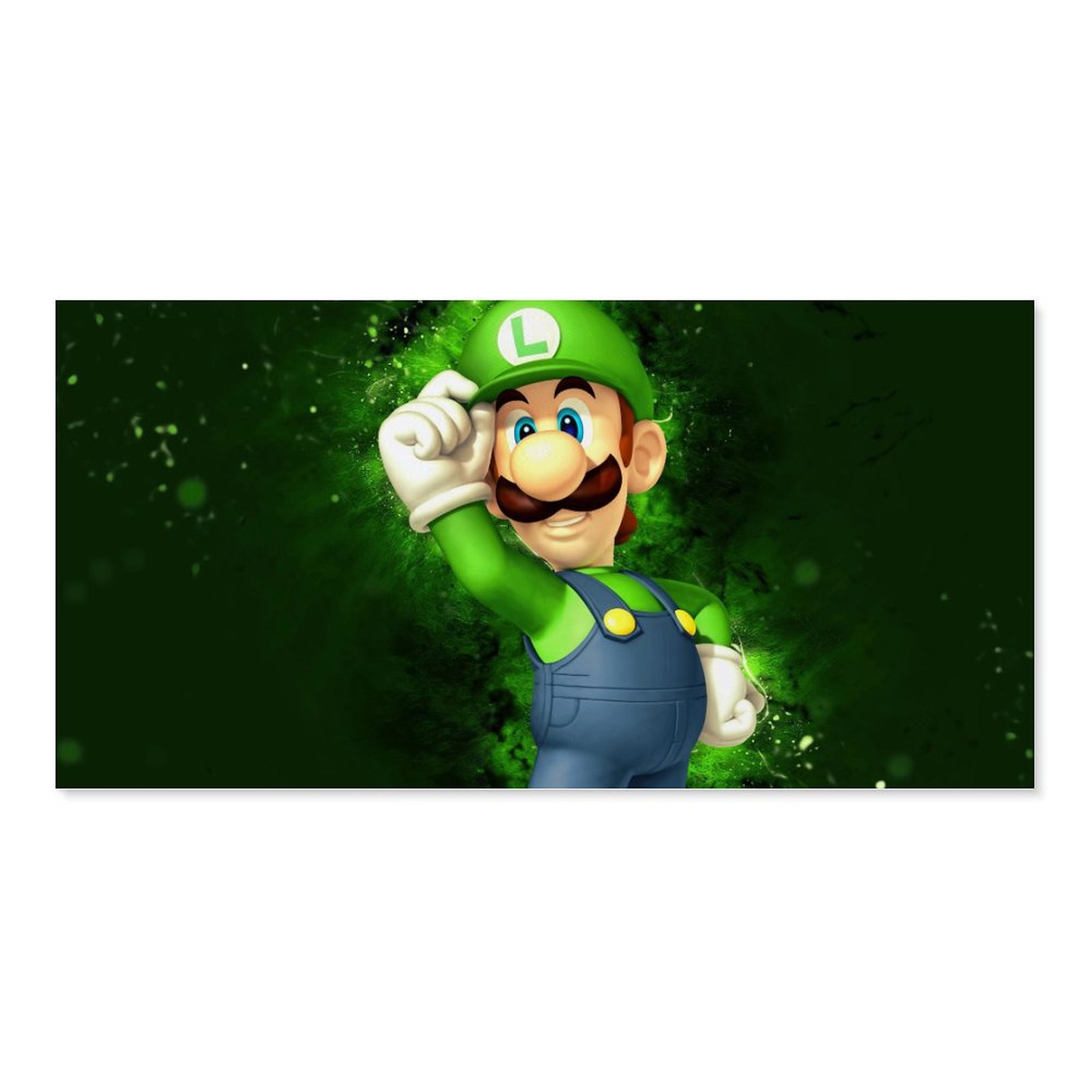 Cartoon Role Luigi's Mansion Decorative Painting Canvas Wall Poster Art ...