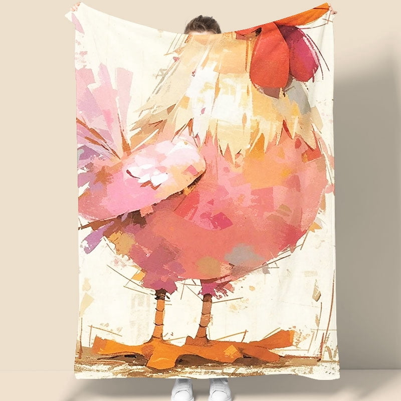 Cartoon Rooster Wall Tapestry 70.07 x 90.55 Inches Watercolor Art for ...