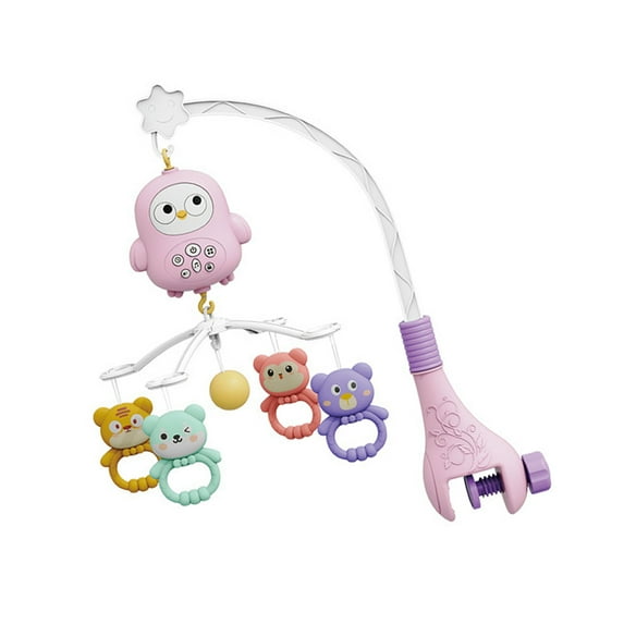 Cartoon Rotating Infant Bed Bells Music Box Crib Mobile Toy Safe ...