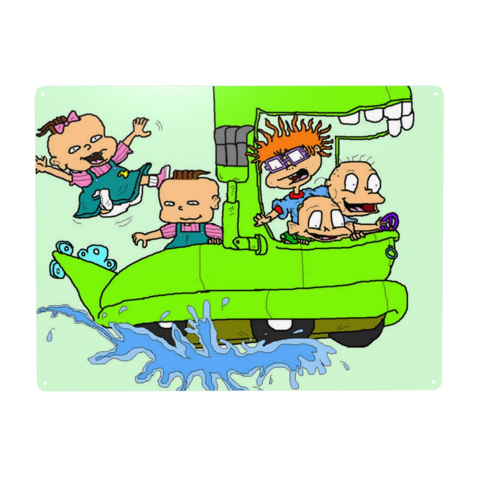 Cartoon Rugrats Metal Sign Decor 30x40cm Wall Art Sign for Home, Living ...