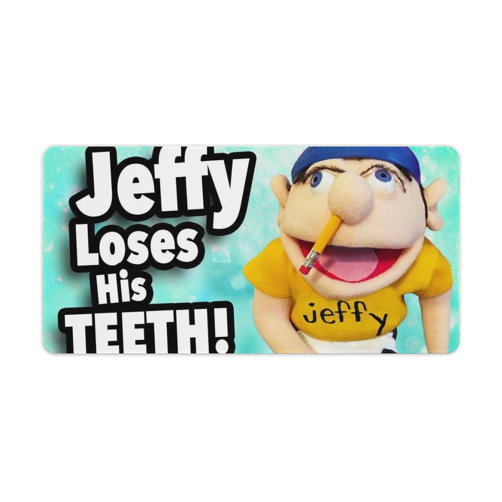 Cartoon SML Jeffy Extended Gaming Mouse Pad No-sliped Large Desk Mat ...