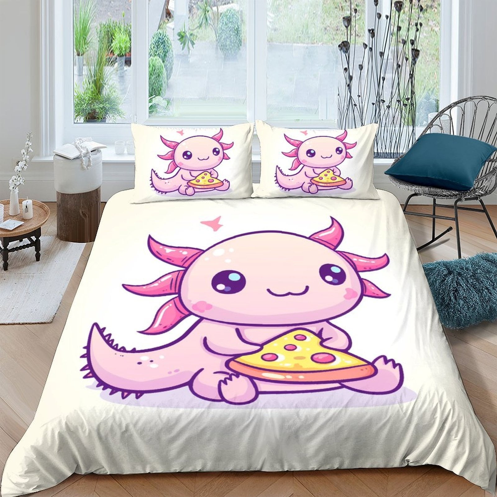 Cartoon Salamander 3D Printed Duvet Cover Comforter Covers Bedding Set ...