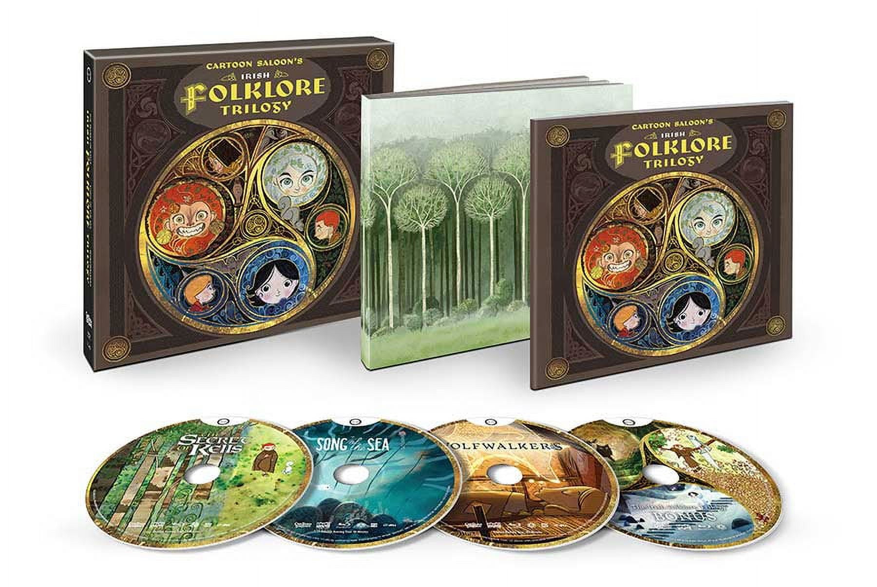 Animated Cartoon Saloon's Irish Folklore Trilogy (Blu-ray) - Walmart.com