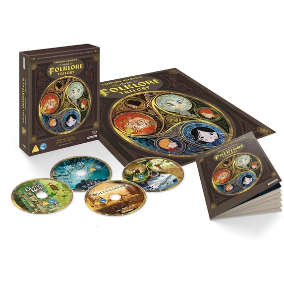 Cartoon Saloon Irish Folklore Trilogy Blu-ray Set with The Secret of ...