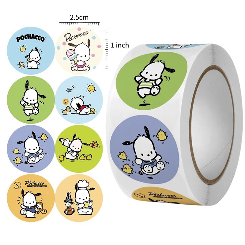 Cartoon Sanlio Cute Melody Yugui Dog Kulomie Hand Account Sticker Gift ...