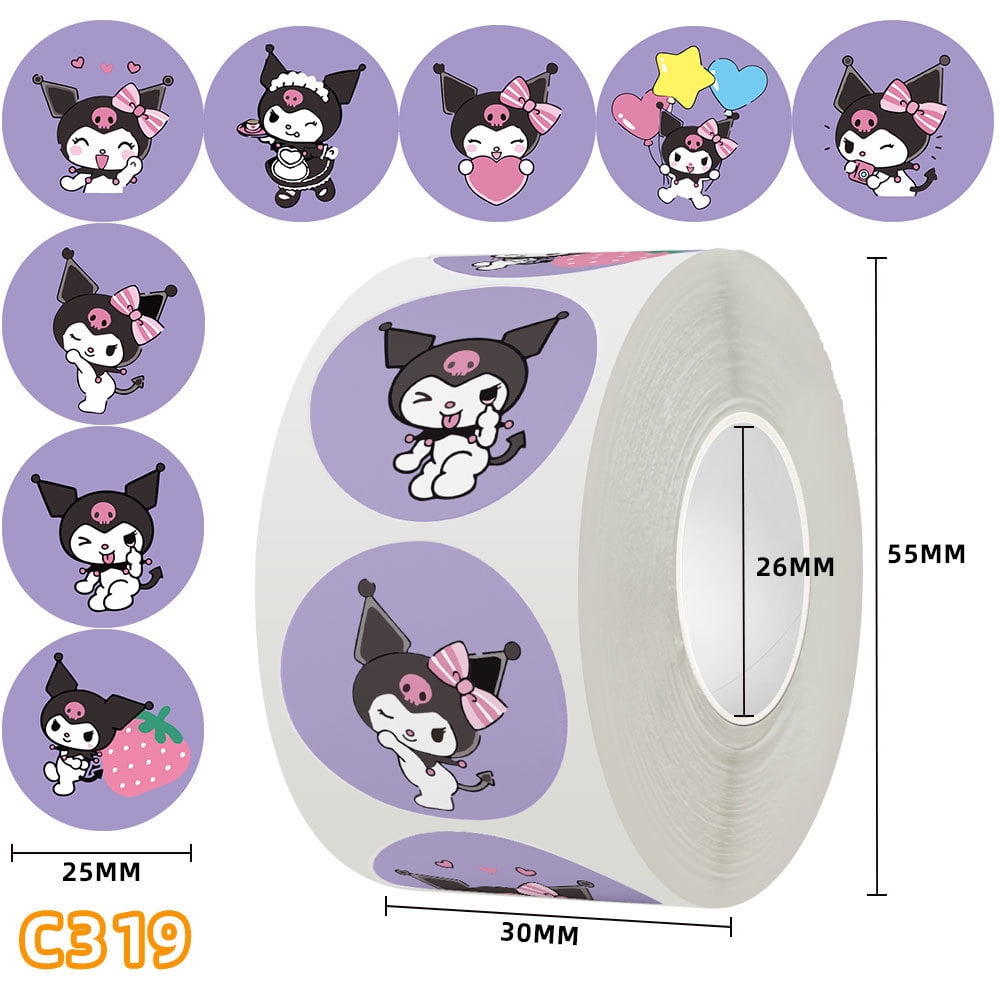 Cartoon Sanlio Cute Melody Yugui Dog Kulomie Hand Account Sticker Gift ...