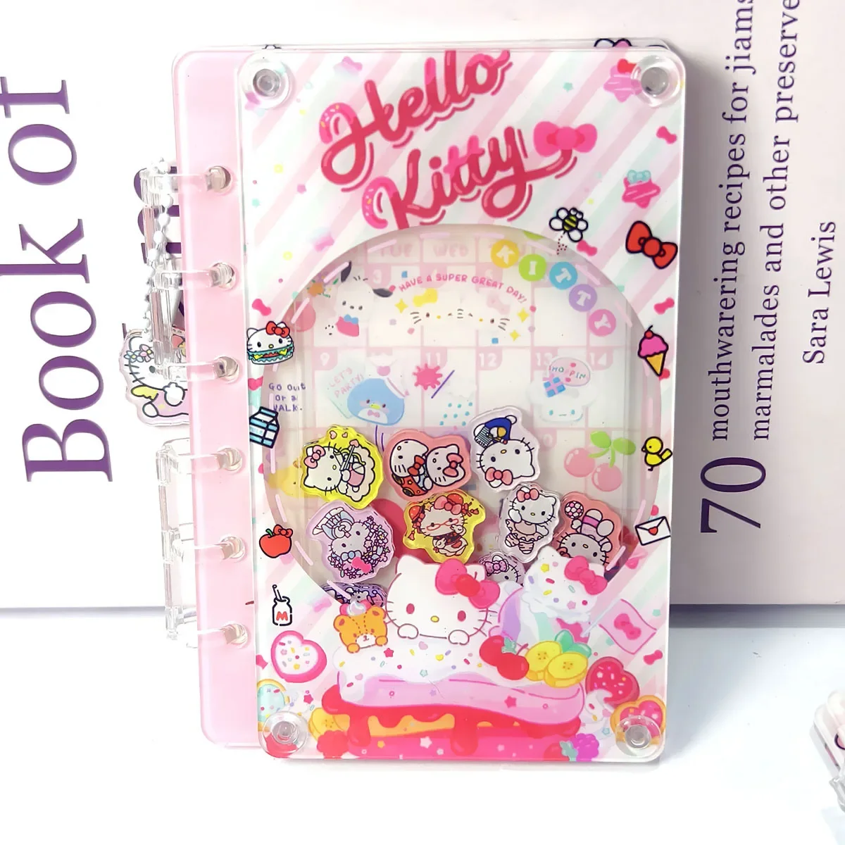 Cartoon Sanrio A7 Loose-leaf Book Hello Kitty Kawaii Anime Notebook ...