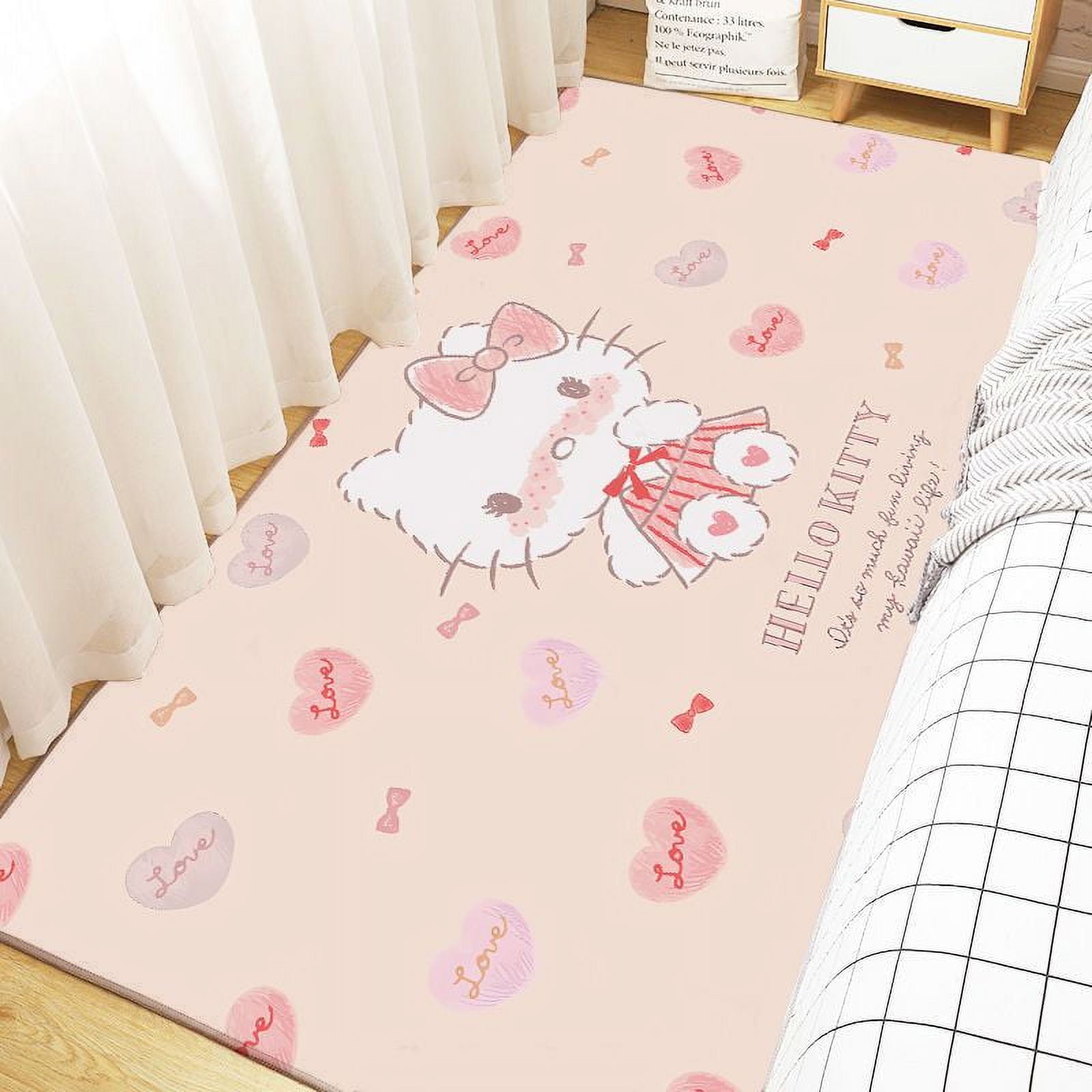 Cartoon Sanrio Carpet Hello Kitty Kuromi Melody Cinnamoroll Lounge Rug ...