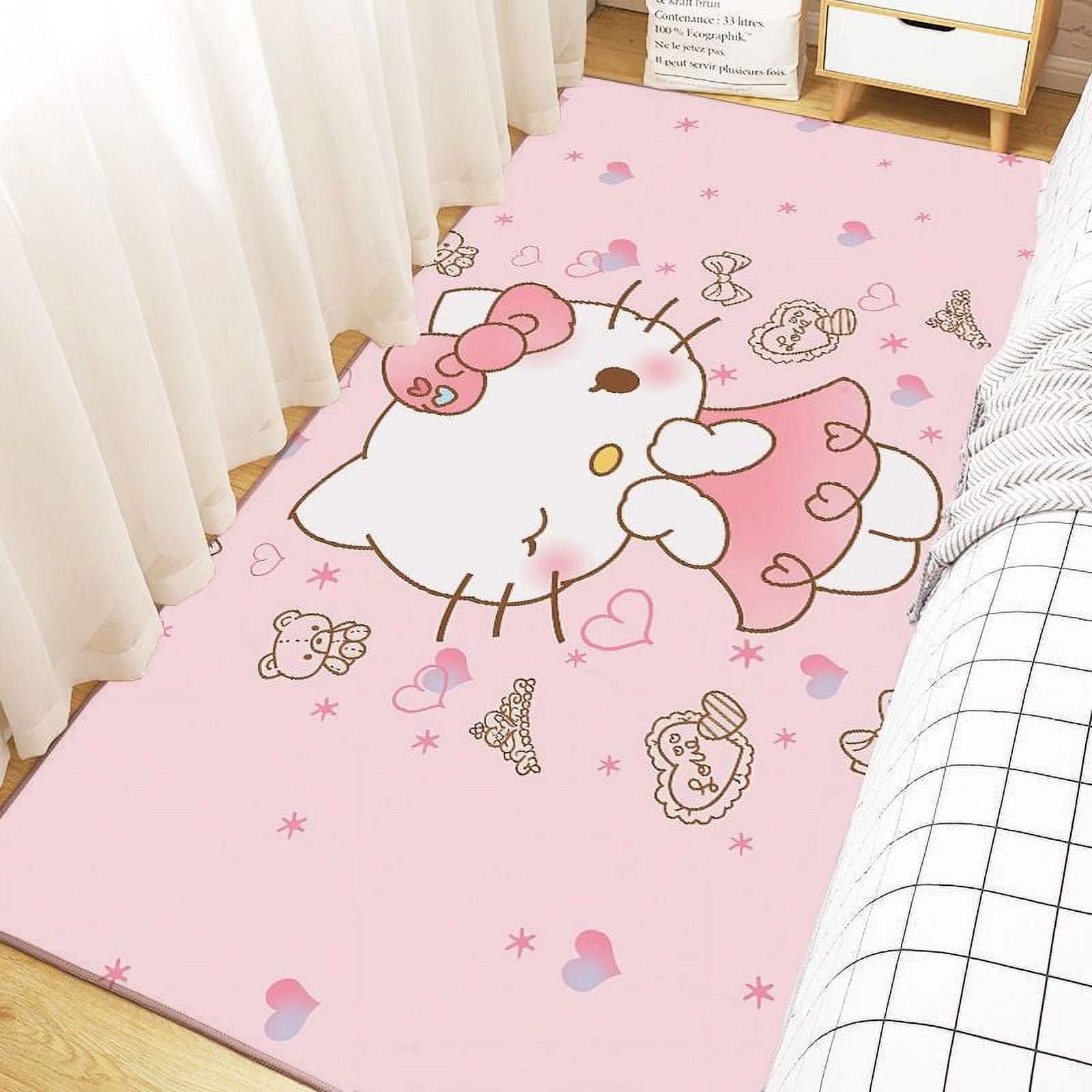 Cartoon Sanrio Carpet Hello Kitty Kuromi Melody Cinnamoroll Lounge Rug ...