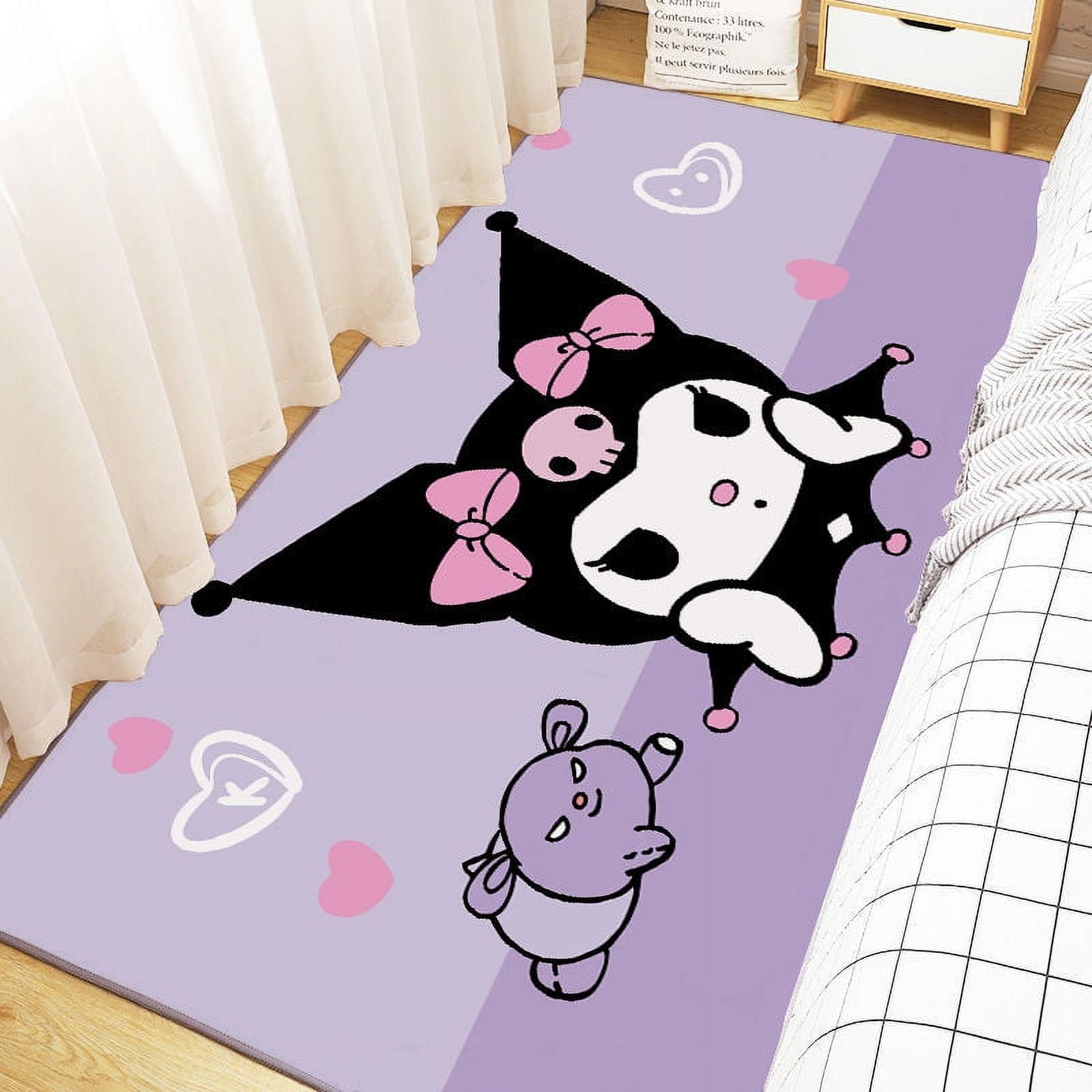 Cartoon Sanrio Carpet Hello Kitty Kuromi Melody Cinnamoroll Lounge Rug ...