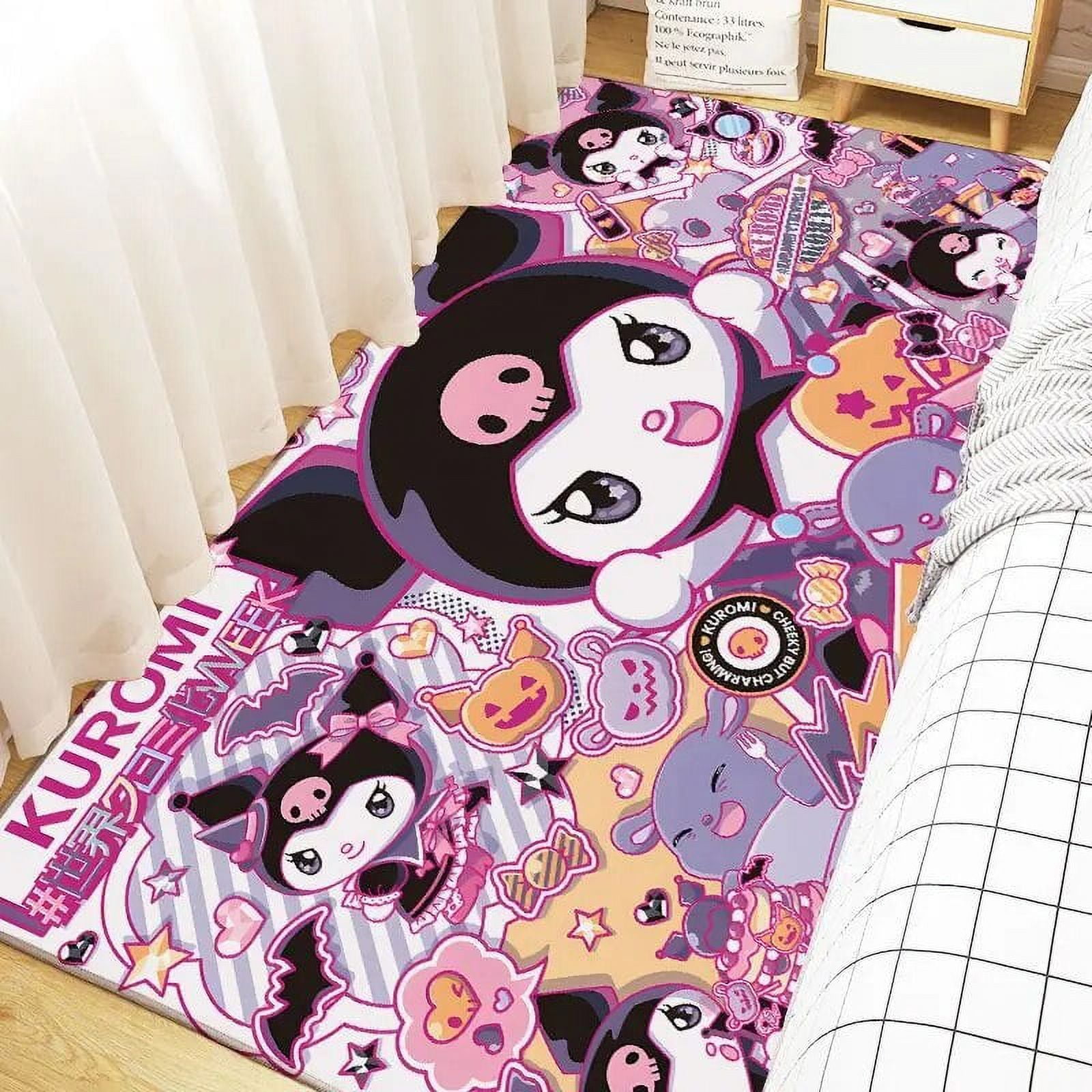 Cartoon Sanrio Carpet Hello Kitty Kuromi Melody Cinnamoroll Lounge Rug ...