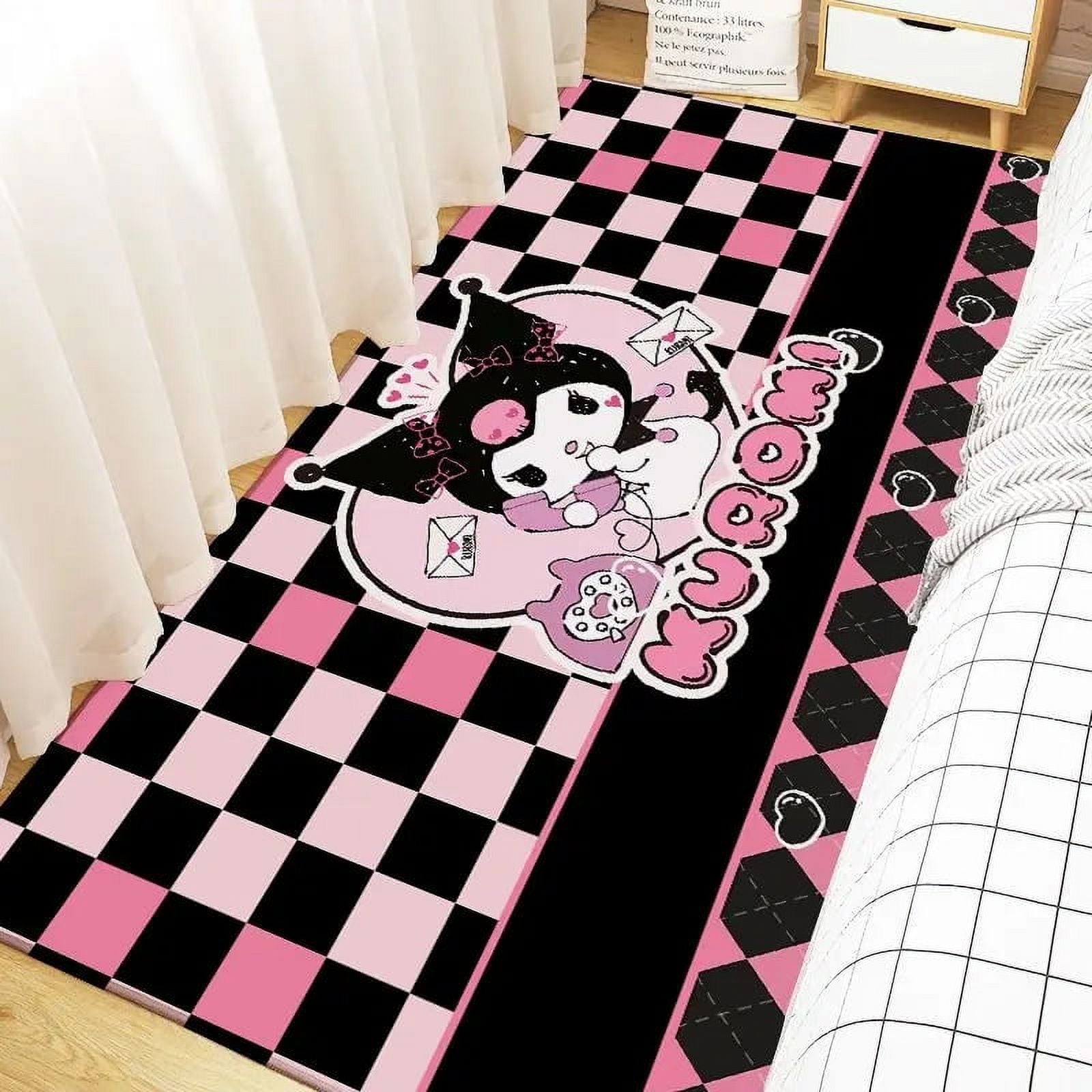 Cartoon Sanrio Carpet Hello Kitty Kuromi Melody Cinnamoroll Lounge Rug ...