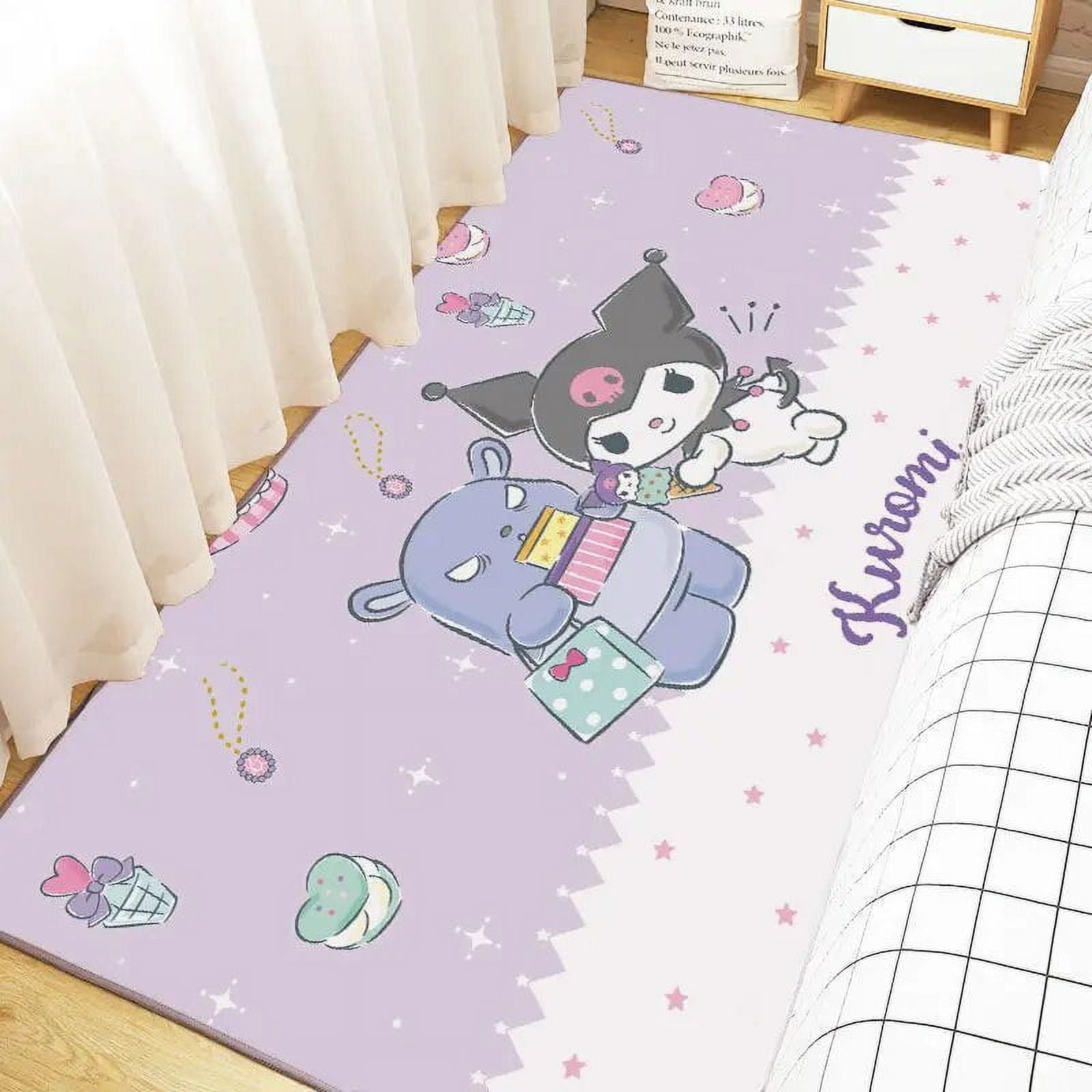 Cartoon Sanrio Carpet Hello Kitty Kuromi Melody Cinnamoroll Lounge Rug ...