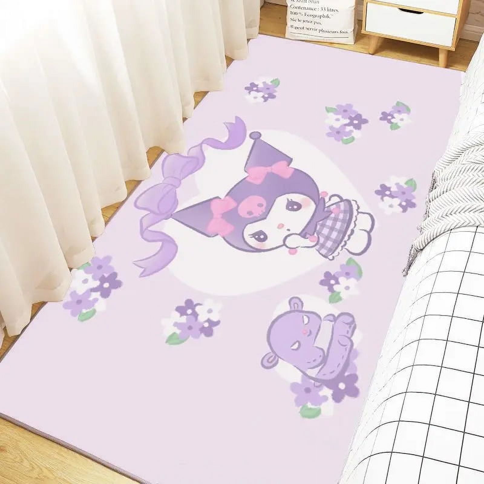 Cartoon Sanrio Carpet Hello Kitty Kuromi Melody Cinnamoroll Lounge Rug ...