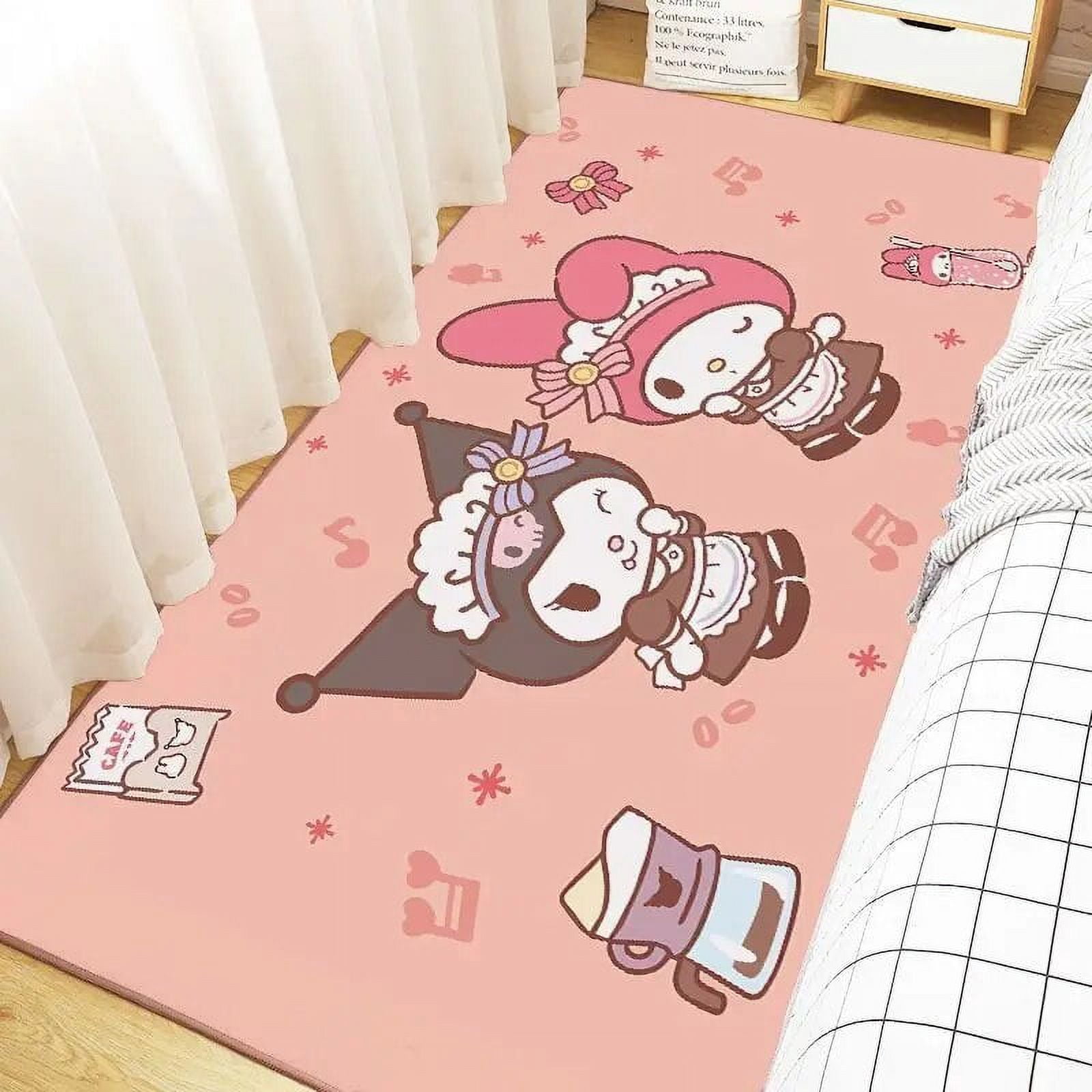 Cartoon Sanrio Carpet Hello Kitty Kuromi Melody Cinnamoroll Lounge Rug ...