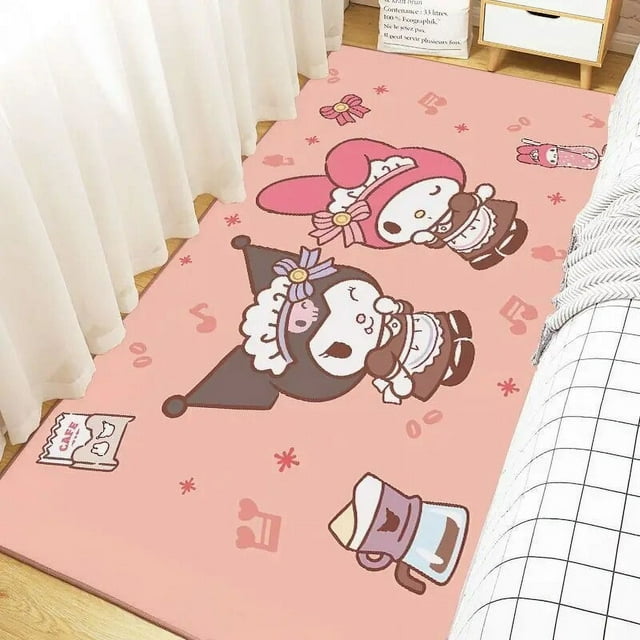 Cartoon Sanrio Carpet Hello Kitty Kuromi Melody Cinnamoroll Lounge Rug ...