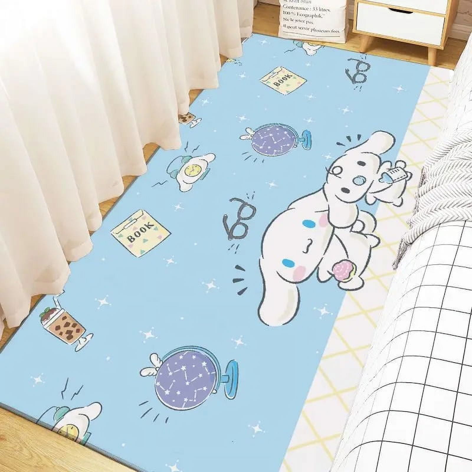 Cartoon Sanrio Carpet Hello Kitty Kuromi Melody Cinnamoroll Lounge Rug ...