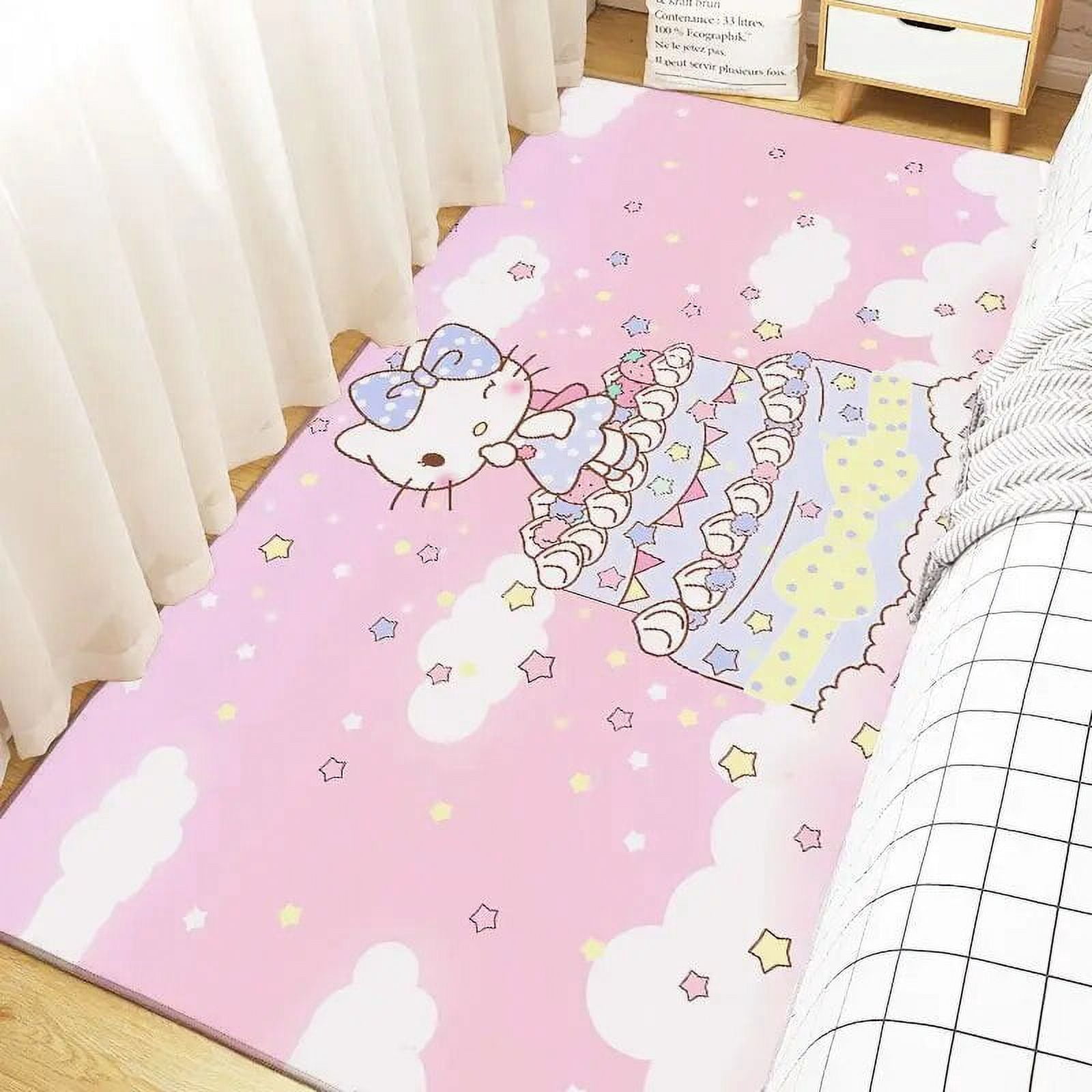 Cartoon Sanrio Carpet Hello Kitty Kuromi Melody Cinnamoroll Lounge Rug ...