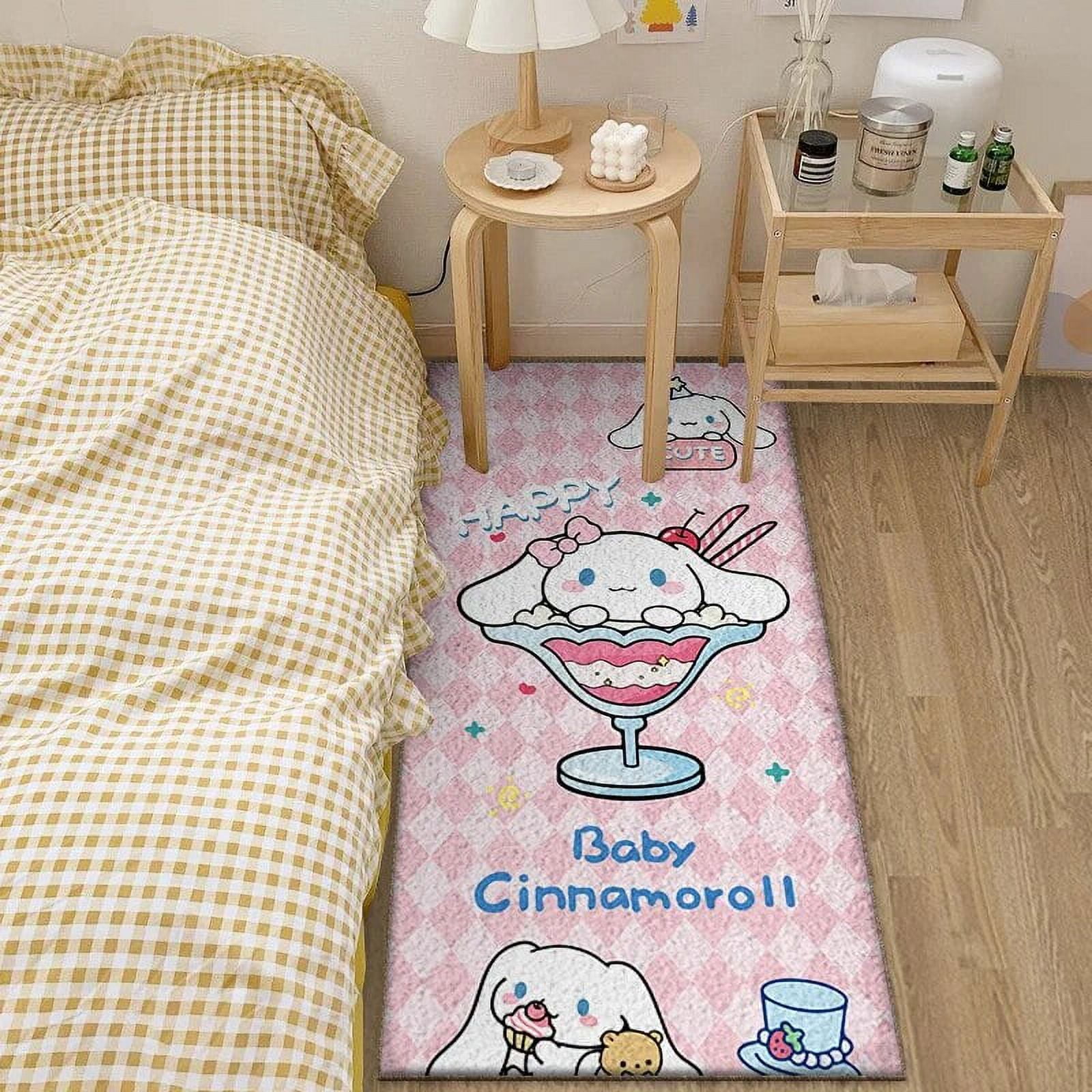 Cartoon Sanrio Carpet Kawaii Hello Kitty Melody Kuromi Lounge Rug ...