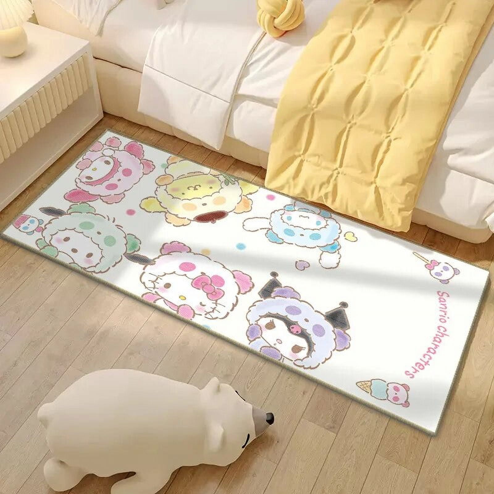 Cartoon Sanrio Carpet Kawaii Hello Kitty Melody Kuromi Lounge Rug ...