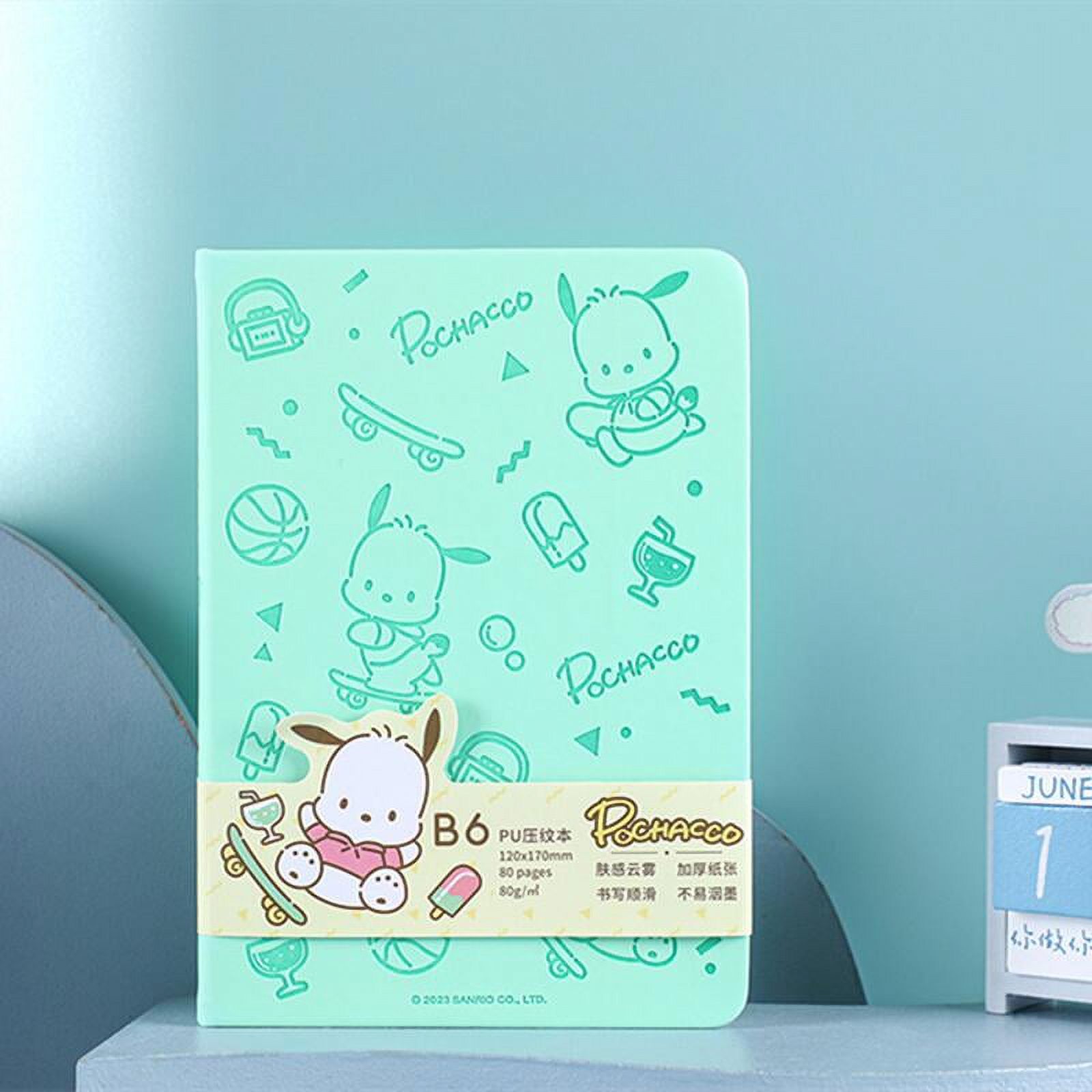 Cartoon Sanrio Cinnamoroll Notebook Cute Kuromi My Melody Student Diary ...