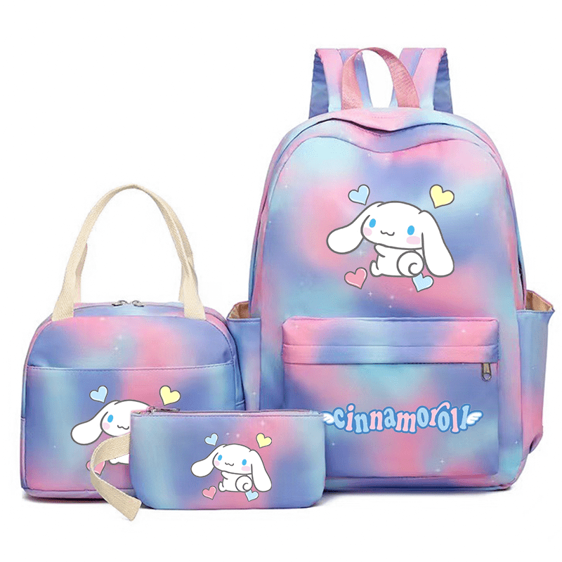 Cartoon Sanrio Family Cinnamoroll Backpack -Cartoon Backpack, Lunch Bag ...